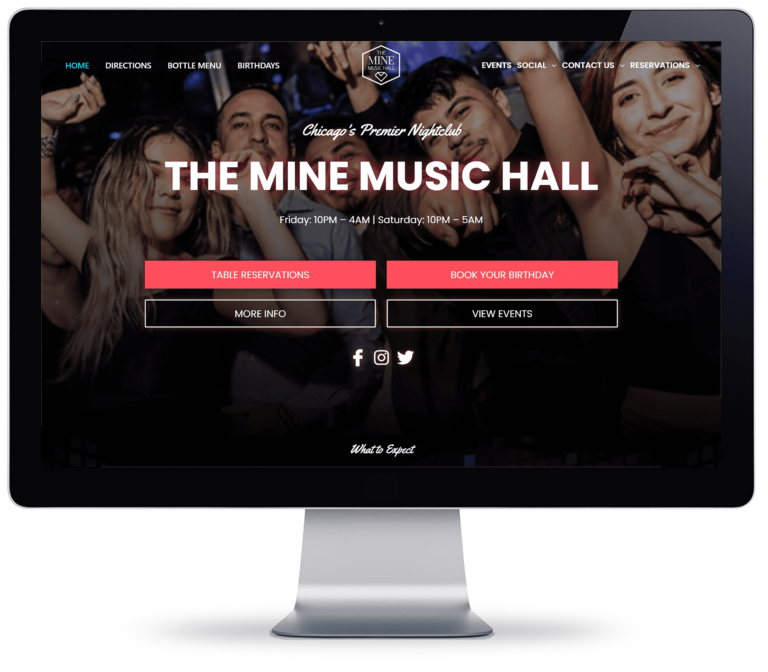 The Mine Chicago - Firemind Web Design